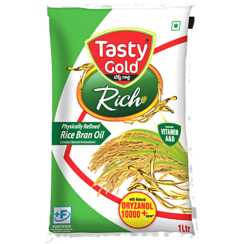 Buy Tasty Gold Rich Physically Refined Rice Bran Oil Online at Best Price of Rs 121.45 - bigbasket
