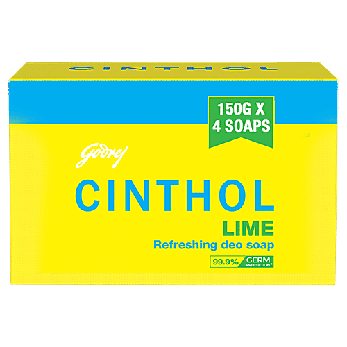 Buy Cinthol Refreshing Deo Lime Bath Soap Online at Best Price of Rs ...