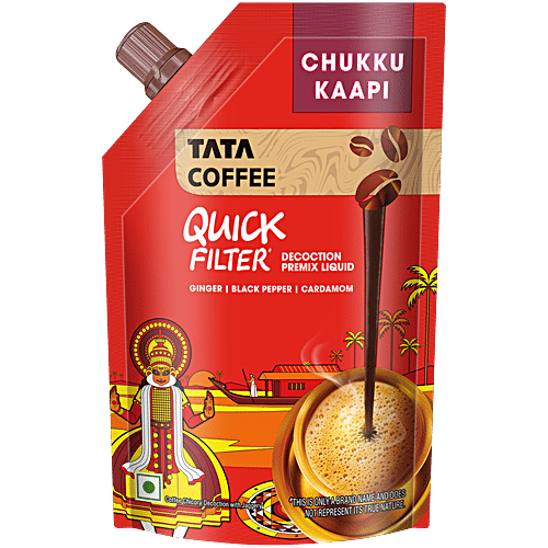 Buy Tata Coffee Quick Filter Decoction Premix Liquid, Chukku Kaapi ...