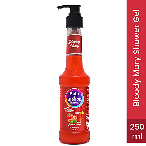 Buy Bath & Blends Bloody Mary Shower Gel - Vit B3 + ProVit B5 Online at ...