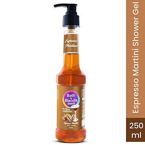 Buy Bath & Blends Espresso Martini Shower Gel - Vit B3 + ProVit B5 ...