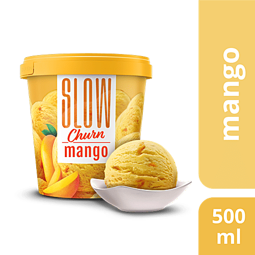 Buy Kwality Wall's Slow Churn Mango Ice Cream Online at Best Price of ...