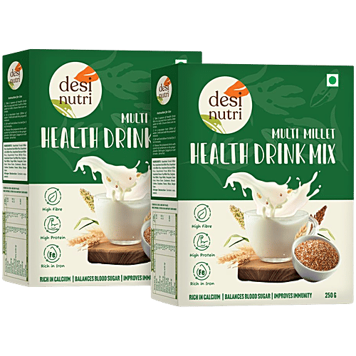 Buy Desi Nutri Multi Millet Health Drink Mix Online at Best Price of Rs ...