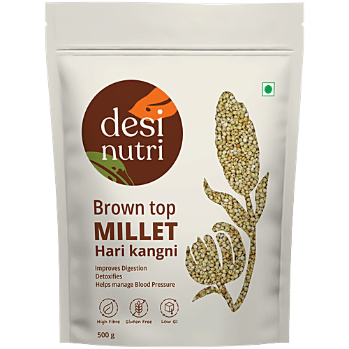 Buy Desi Nutri Brown Top Millet/Hari Kangni Online at Best Price of Rs ...