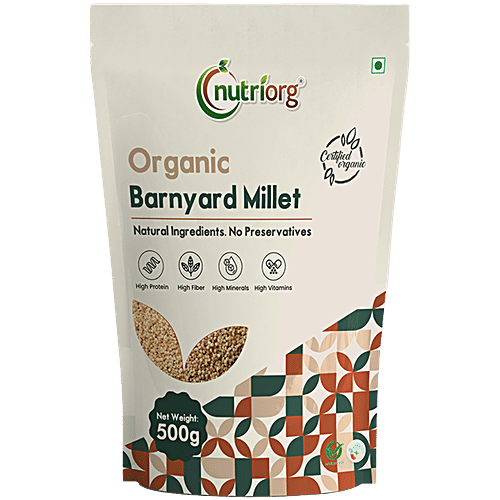 Buy Nutriorg Organic Barnyard Millet Online at Best Price of Rs 140 ...