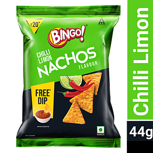 Buy Bingo Nachos Chilli Limon Online at Best Price of Rs null - bigbasket