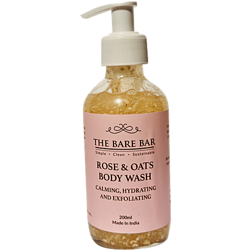 Buy The Bare Bar Rose & Oats Body Wash Online at Best Price of Rs 599 ...
