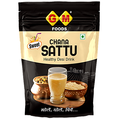 Buy Gm Foods Sweet Chana Sattu Healthy Desi Drink Mix Online at Best Price of Rs 68 - bigbasket
