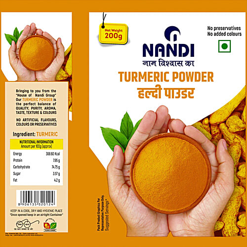 Buy NANDI Turmeric Powder Online at Best Price of Rs 40 - bigbasket