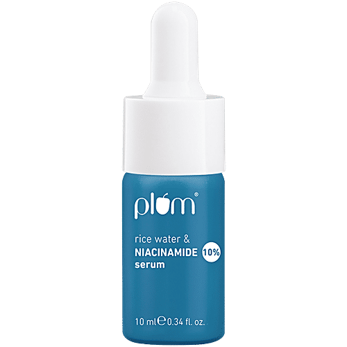 Buy Plum Rice Water & 10% Niacinamide Serum Online at Best Price of Rs ...