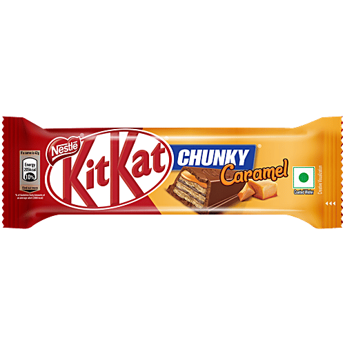 Buy Nestle Chunky Caramel Coated Wafer Bar Online at Best Price of Rs ...