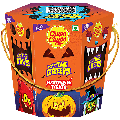 Buy Chupa Chups Halloween ‘Meet The Creeps’ Treats Candy Gifting Box ...
