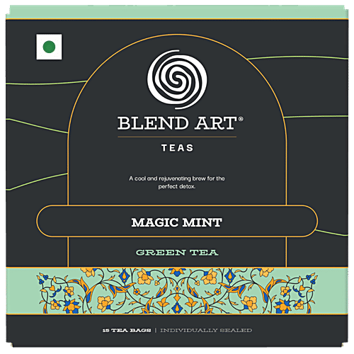 Buy Blend Art Teas Magic Mint Green Tea Online at Best Price of Rs 299 ...