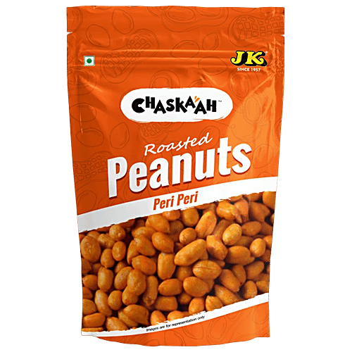 Buy JK Chaskaah Roasted Peri Peri Peanuts Online at Best Price of Rs 64 ...