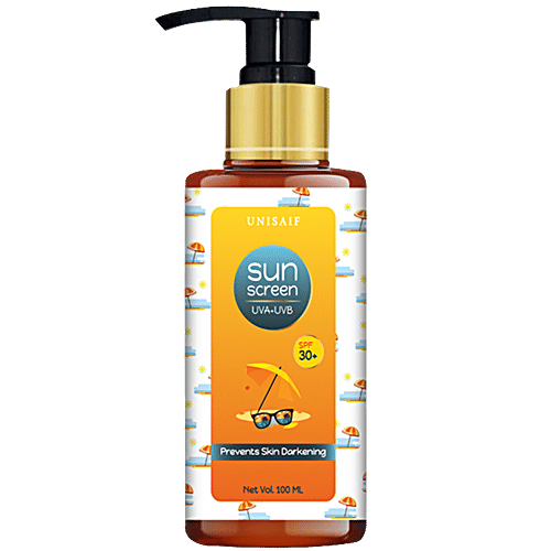 Buy Unisaif Sun Screen Lotion - SPF 30+, UVA + UVB Online at Best Price of Rs 105 - bigbasket