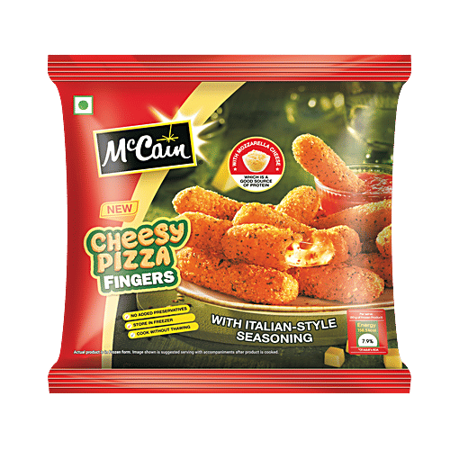 Buy McCain Cheesy Pizza Fingers Online at Best Price of Rs 210 - bigbasket