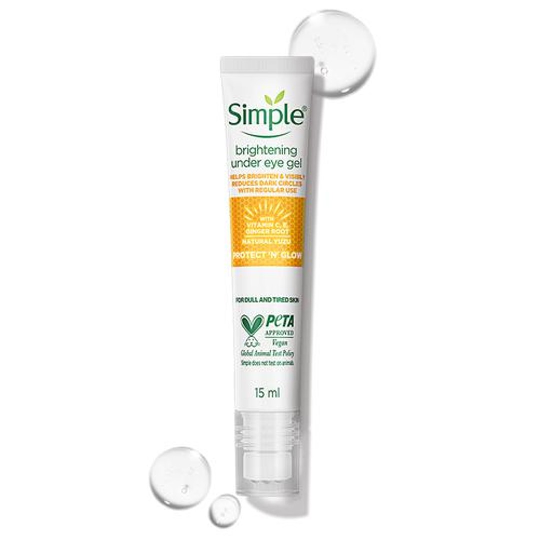 Buy Simple Protect N Glow Brightening Under Eye Gel - Vitamin C & E ...