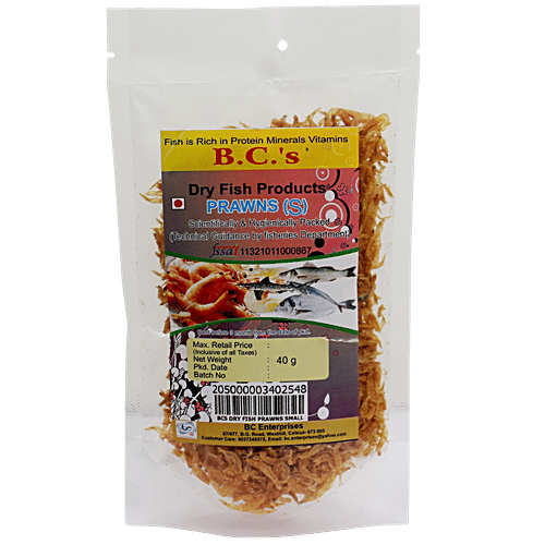 Buy B.C's Enterprises Dry Prawns - Small Online at Best Price of Rs 50 ...