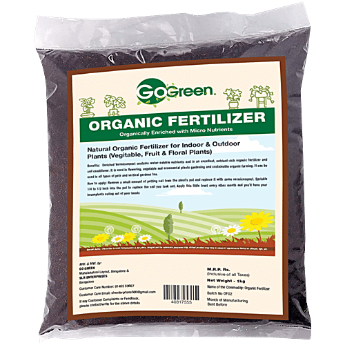 Buy Go Green Organic Fertilizer Online at Best Price of Rs 94.05 ...