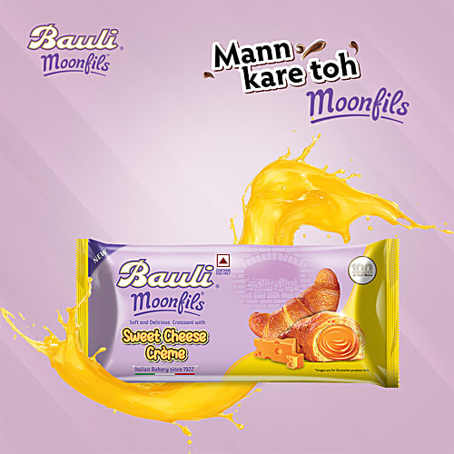 Buy Bauli Moonfils Croissant - Sweet Cheese Creme Online at Best Price ...