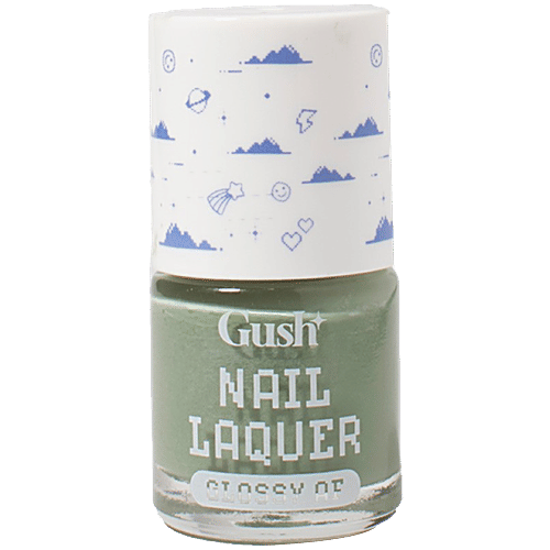 Buy Gush Beauty Nail Laquer - Glossy AF Online at Best Price of Rs 39.8 ...