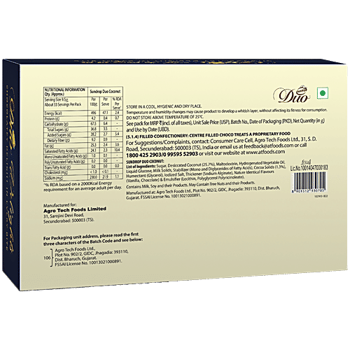 Buy Sundrop Duo Delights Coconut Chocolate Pralines Gift Box Online at ...