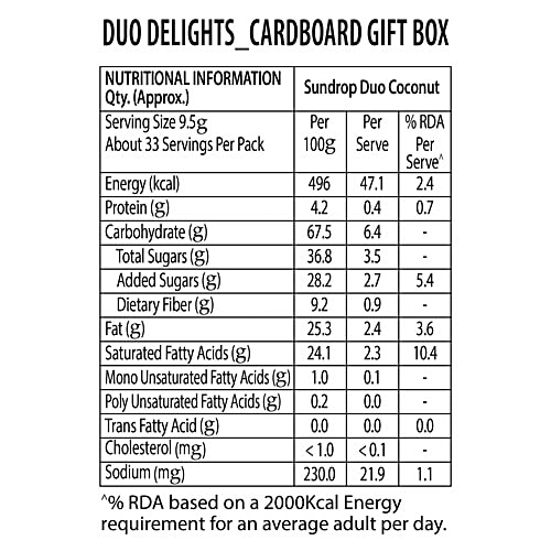 Buy Sundrop Duo Delights Coconut Chocolate Pralines Gift Box Online at ...