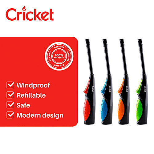 Buy Cricket Adjustable Flame Lighter - For Kitchen Stove,Candles ...