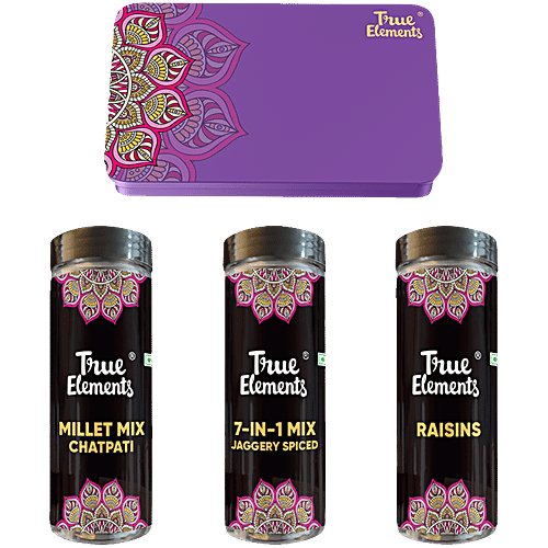 Buy True Elements Gourmet Delight Hamper - Gift Set Purple, Diwali ...