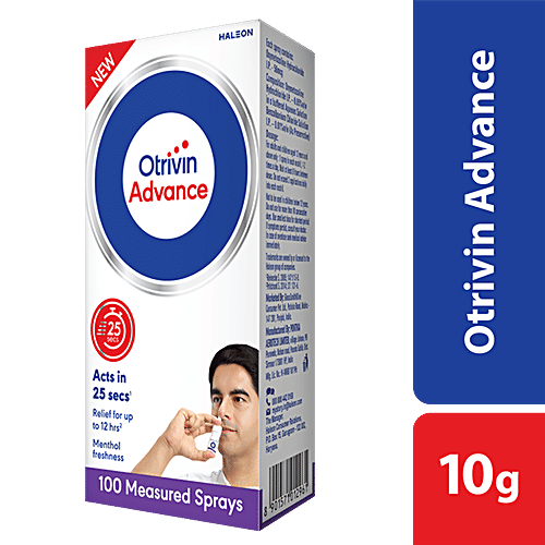 Buy Otrivin Advance Adult Nasal Spray - Menthol Freshness Online at ...