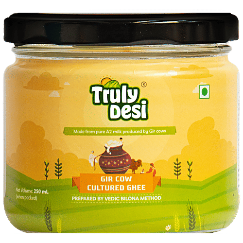 Buy Truly Desi Gir Cow Cultured Ghee Online at Best Price of Rs 725 ...