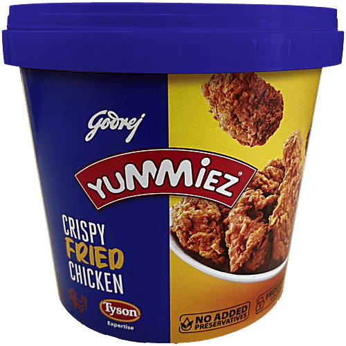 Buy Godrej Yummiez Crispy Fried Chicken Online at Best Price of Rs 331. ...
