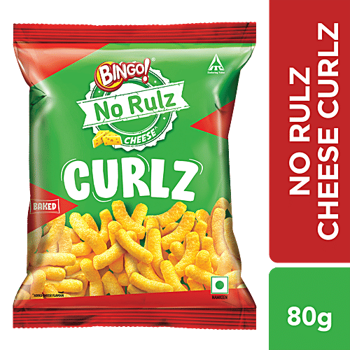 Buy Bingo! No Rulz Cheese Curlz Online at Best Price of Rs 47 - bigbasket