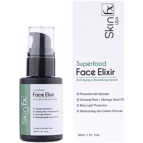Buy Skin Fx Superfood Face Elixir Anti-Aging & Revitalizing Serum Online at Best Price of Rs 699 ...