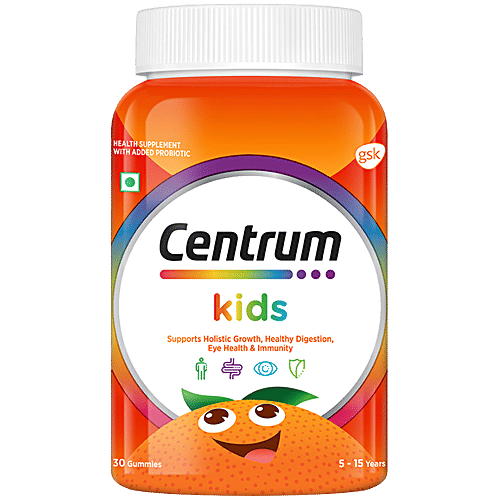 Buy Centrum Kids Gummies With Probiotic, Vitamin C & 11 Other Nutrients ...