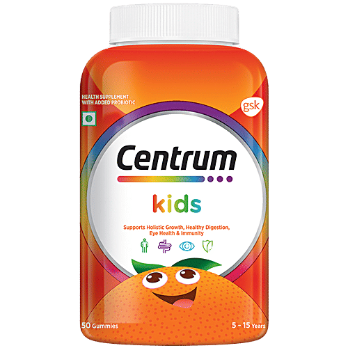 Buy Centrum Kids Gummies With Probiotic, Vitamin C & 11 Other Nutrients ...