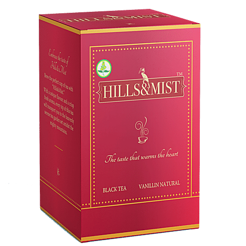 Buy Hills & Mist Black Tea - Vanillin Natural Flavoured Online at Best ...