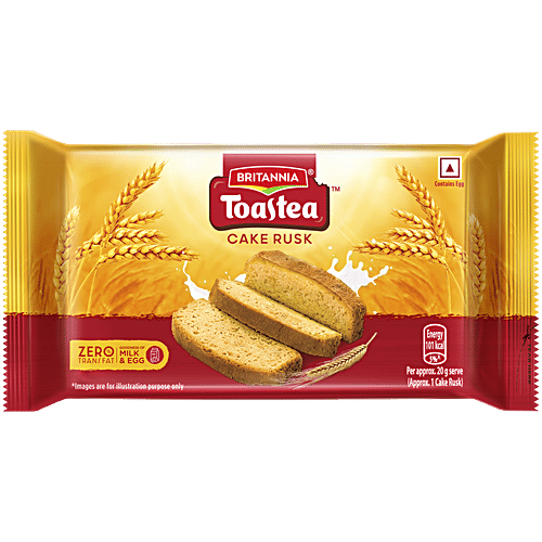Buy Britannia Toastea Cake Rusk Online at Best Price of Rs 38.2 - bigbasket