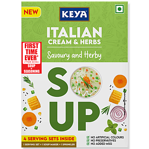Buy Keya Italian Soup - Cream & Herbs Online at Best Price of Rs 59.6 ...