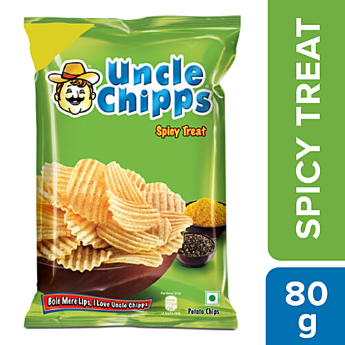 Buy Uncle chipps Spicy Treat Potato Chips Online at Best Price of Rs 45 ...