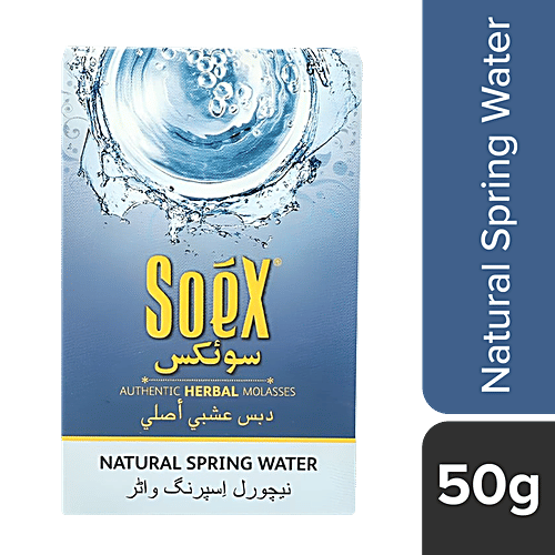 Buy Soex Natural Spring Water Herbal Hookah Flavour - Tobacco Free Online at Best Price of Rs ...