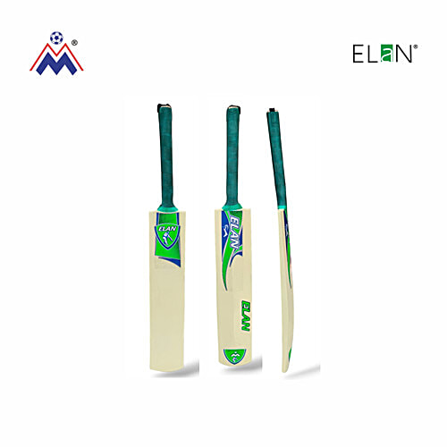 Buy Elan Cricket Bat - Youth, Size 4, Cream, Select Willow With Wooden ...