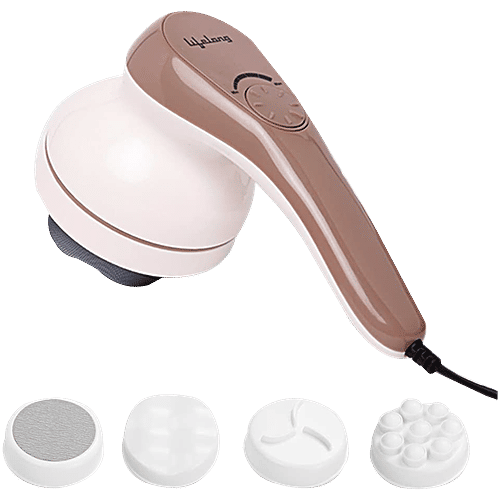 Buy Lifelong Powerful Handheld Electric Manipol Massager - Brown, 1 ...