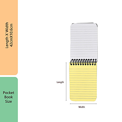 Buy Oddy 5 Coloured Section Spiral A4 Notebook Online at Best Price of ...