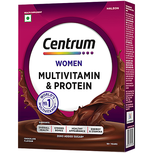 Buy Centrum Women Multivitamin & Protein Health Drink Powder ...