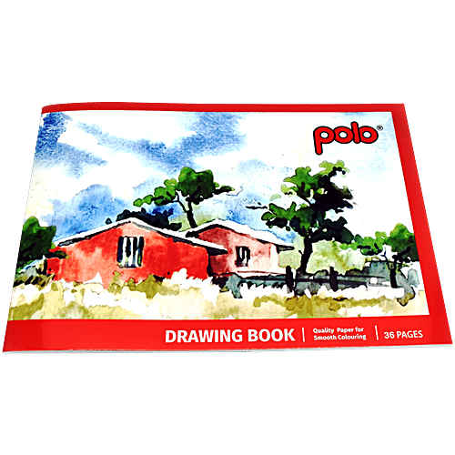 Buy Polo Drawing Book - 36 Pages, Unruled, 100 GSM Online at Best Price ...