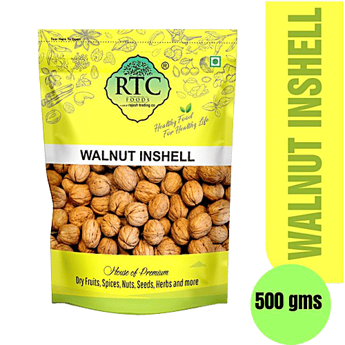 Buy RTC Foods Walnut Inshell Online at Best Price of Rs 556.88 - bigbasket