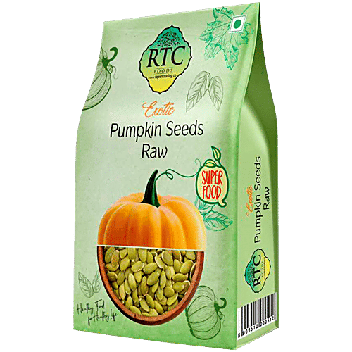 Buy RTC Foods Raw Pumpkin Seeds Online at Best Price of Rs 282.15 ...