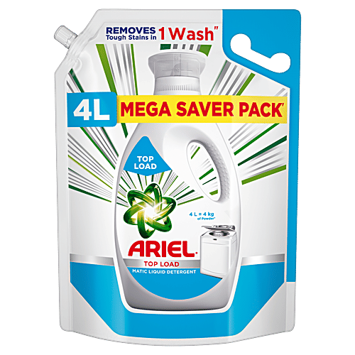 Buy Ariel Liquid Detergent Top Load - Stain Removal In Washing Machine ...