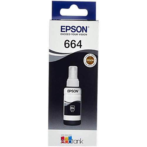 Buy Epson 664 Ink Original Bottle - Black Online at Best Price of Rs ...